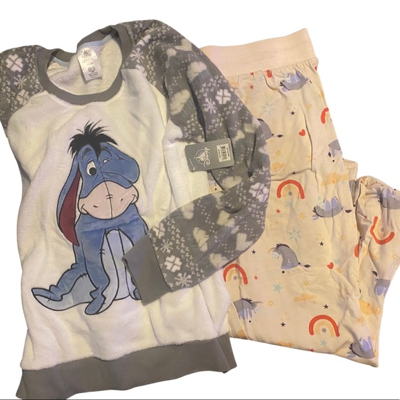 Disney | Intimates & Sleepwear | Womans Xl Eeyore Pajama Set With Tags ...